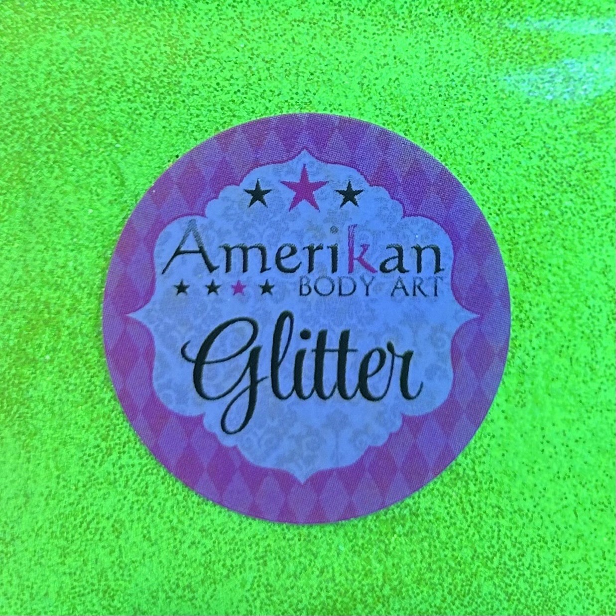 Electric Green Glitter