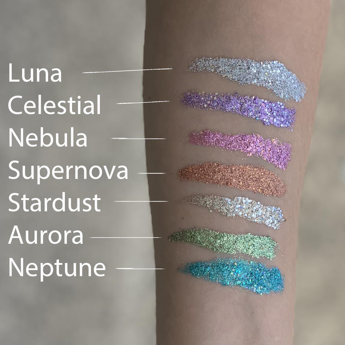 Nebula Glitter Creme 15g