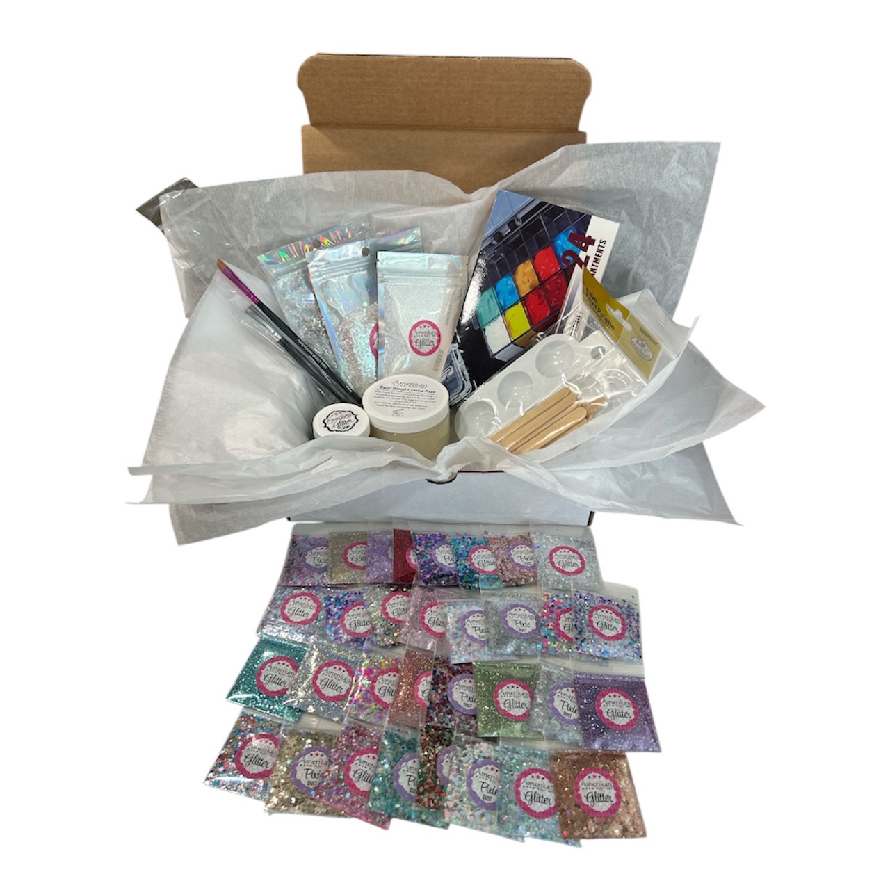 Make Your Own Glitter Creme Palette Kit